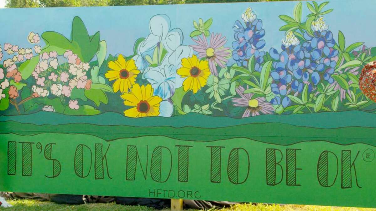 Mental health awareness murals carry message of hope, support, and optimism