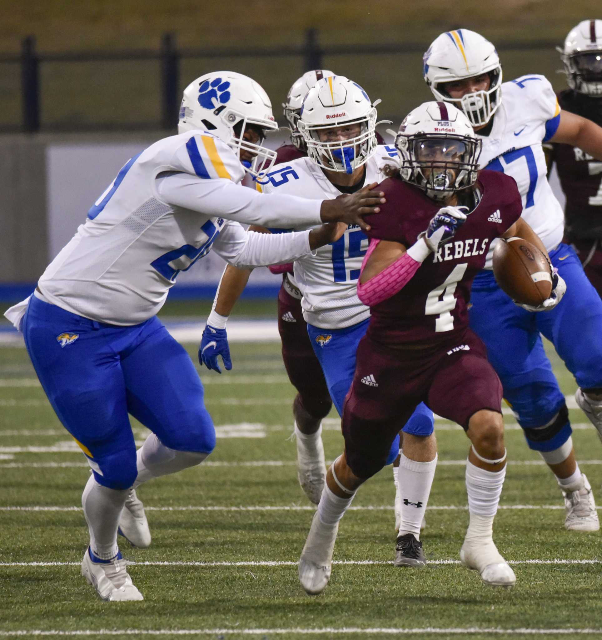 HS FOOTBALL: Legacy’s 1st teamers roll past Frenship in rout