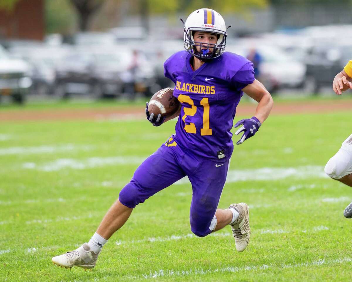 Voorheesville football's Joe Tomlin is 'classic old-school running back'