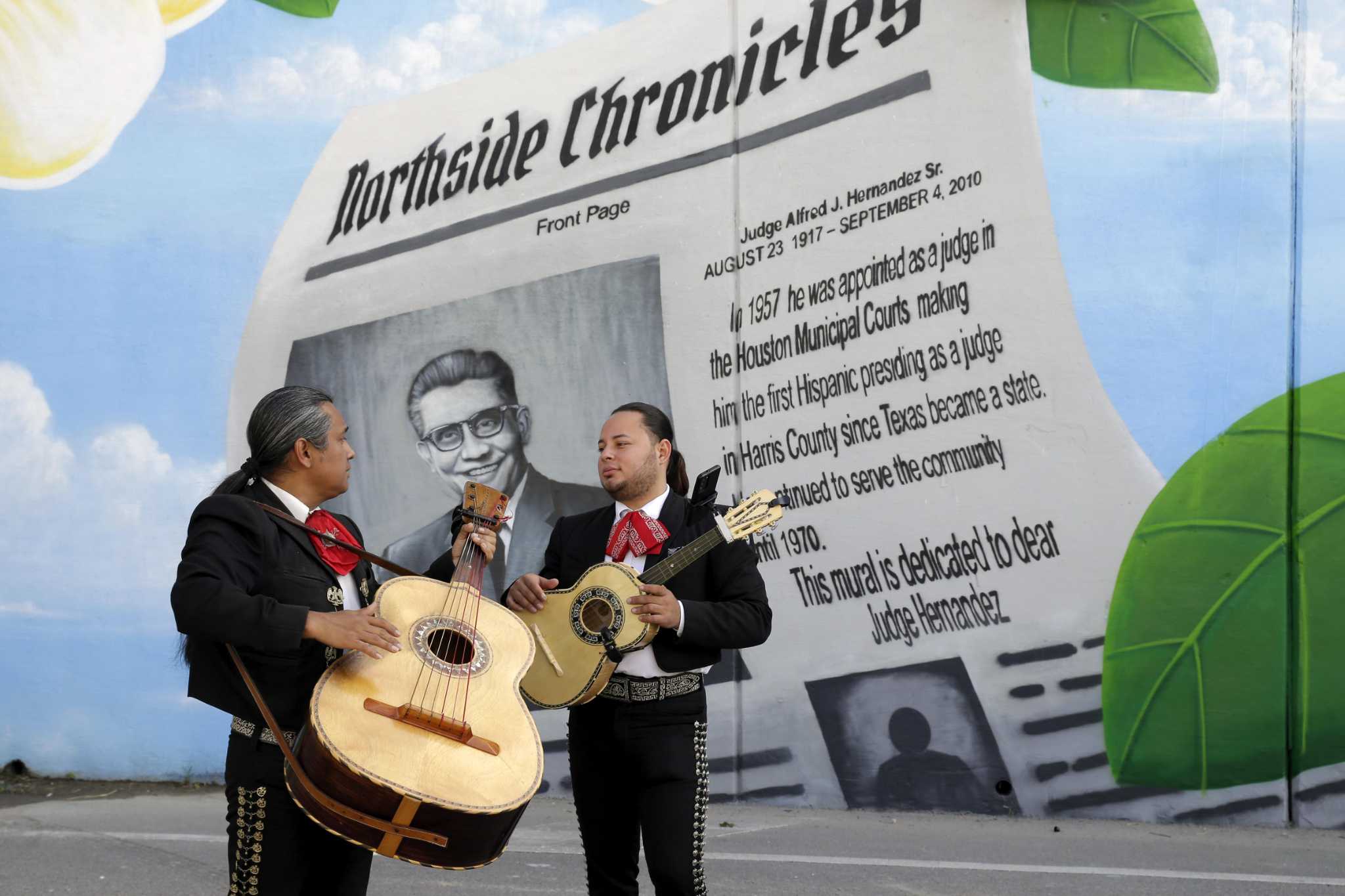 New mural about Houston civil rights leader brings life to an old tunnel