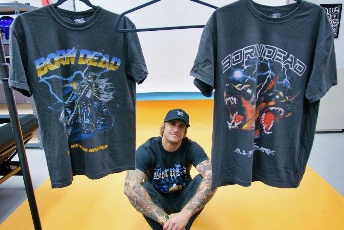 Man 'born dead' gives life to growing line of streetwear