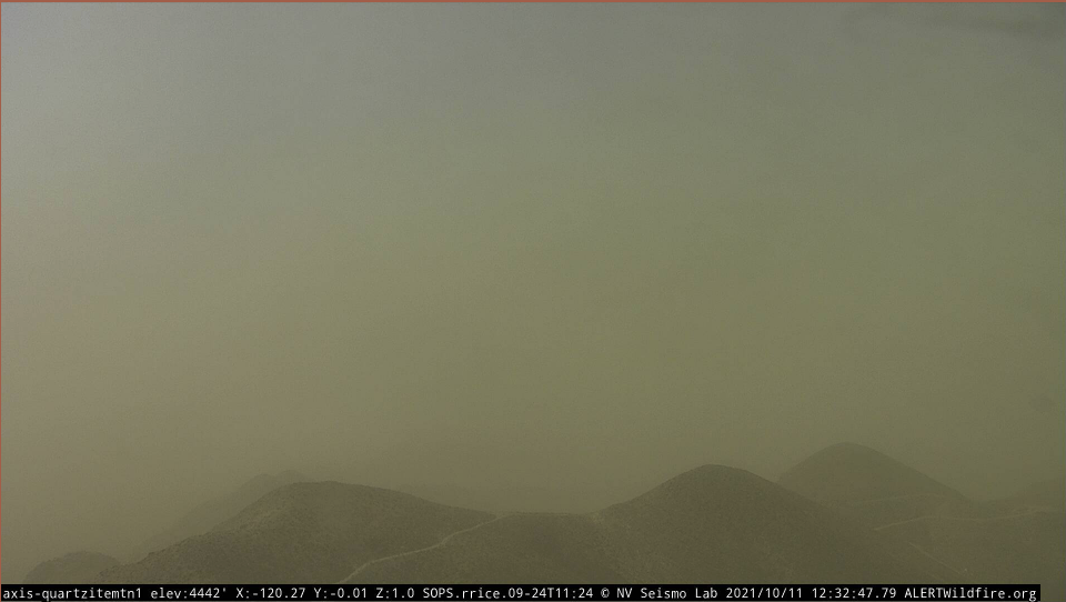 Dust storms shroud interior California amid high winds