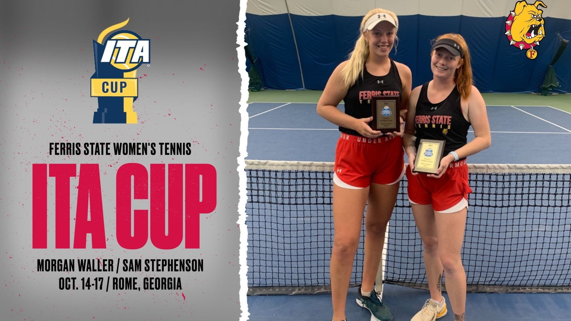Ferris tennis players going to ITA Cup
