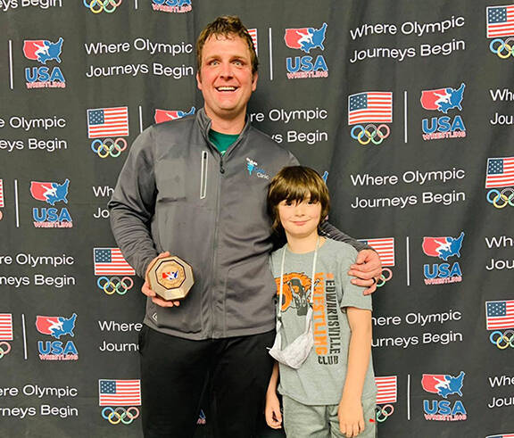 Wrestling dreams come true for Harbison