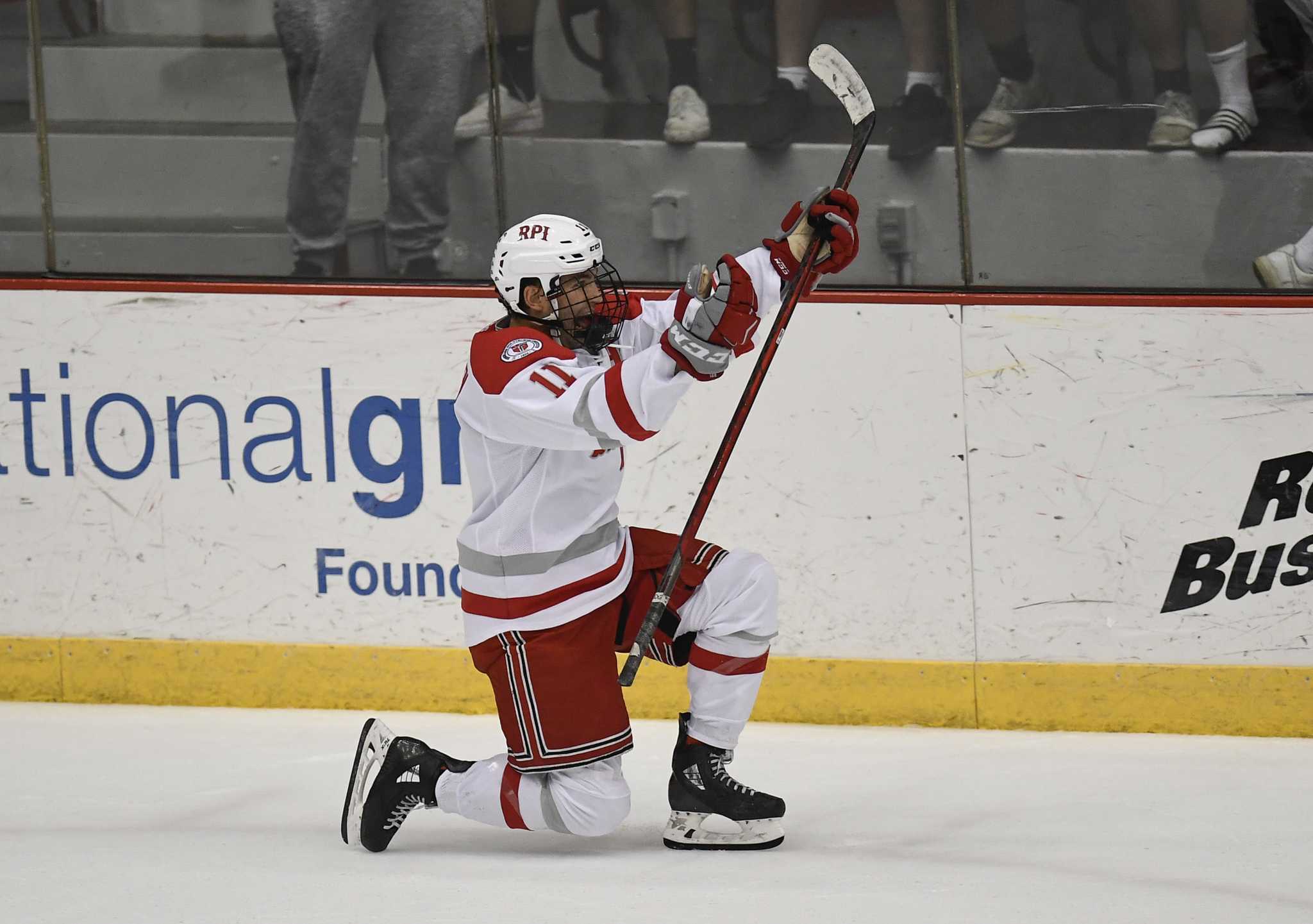 RPI hockey happy to be playing, even if it's on the road