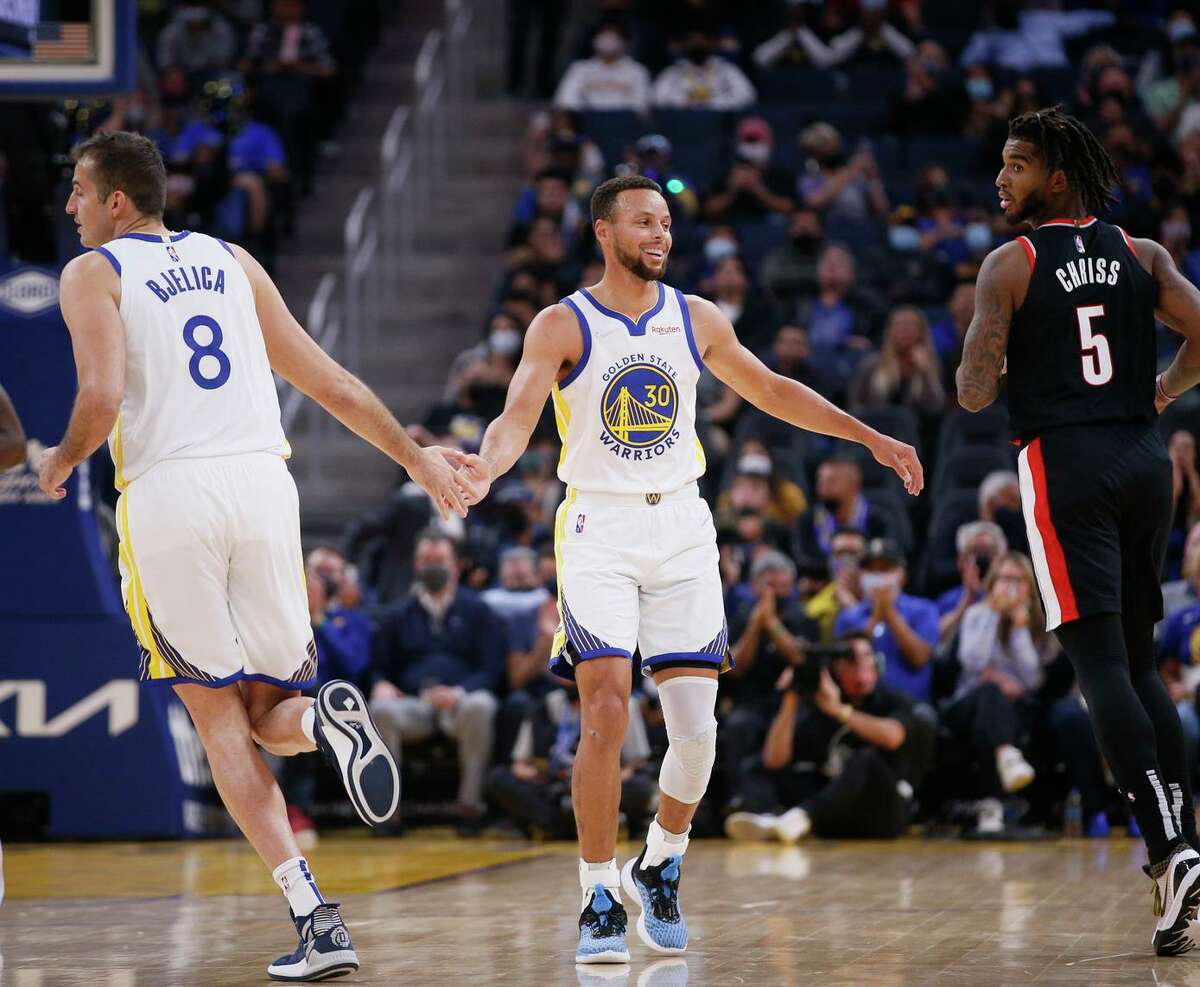 Warriors’ Steph Curry displays midseason form in preseason finale ...