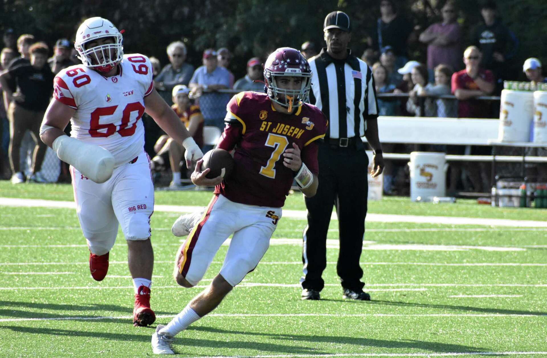 Tyler DaSilva’s sack on final play saves No. 2 St. Joseph’s victory ...