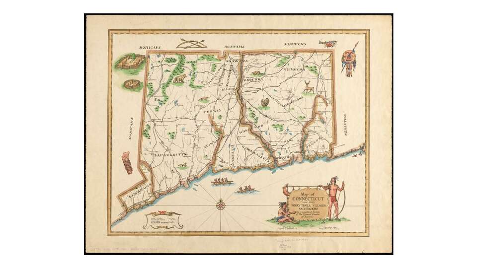 UConn map traces history of Native American land in Connecticut