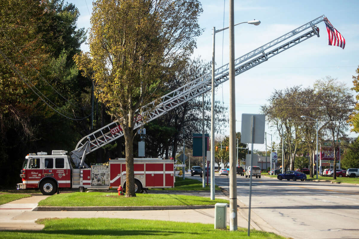 Midland fire station honors retired firefighter Tuesday