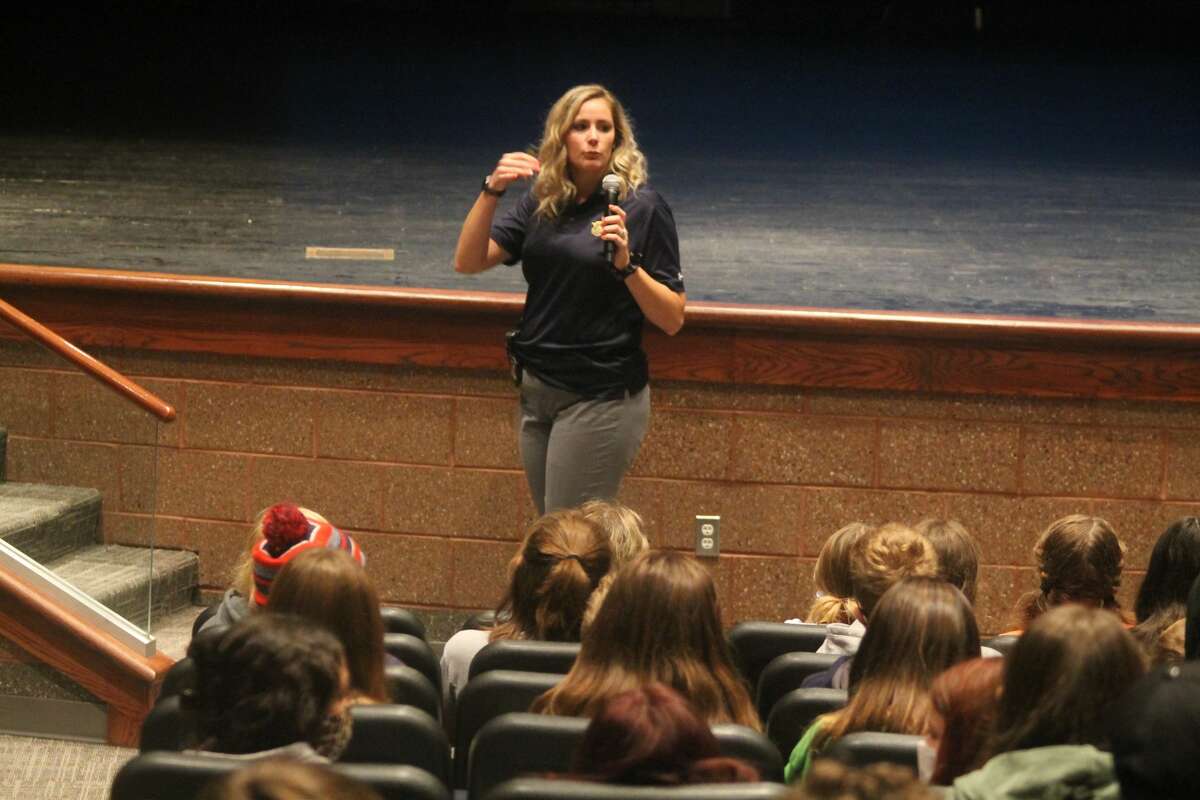 Safe internet practices: Manistee students learn online safety from Michigan State Police