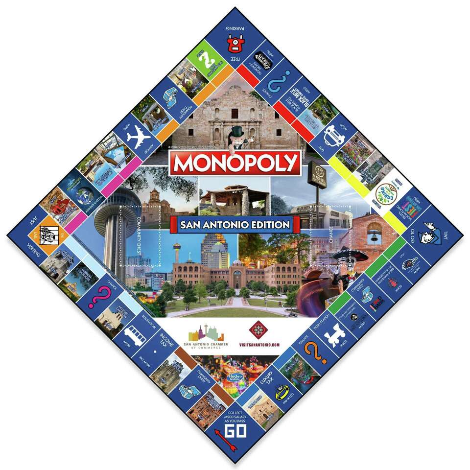 Monopoly San Antonio Edition unveiled today with squares for missions ...