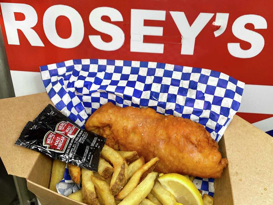 San Antonio food truck Rosey’s Fish and Chips making good fried fish ...