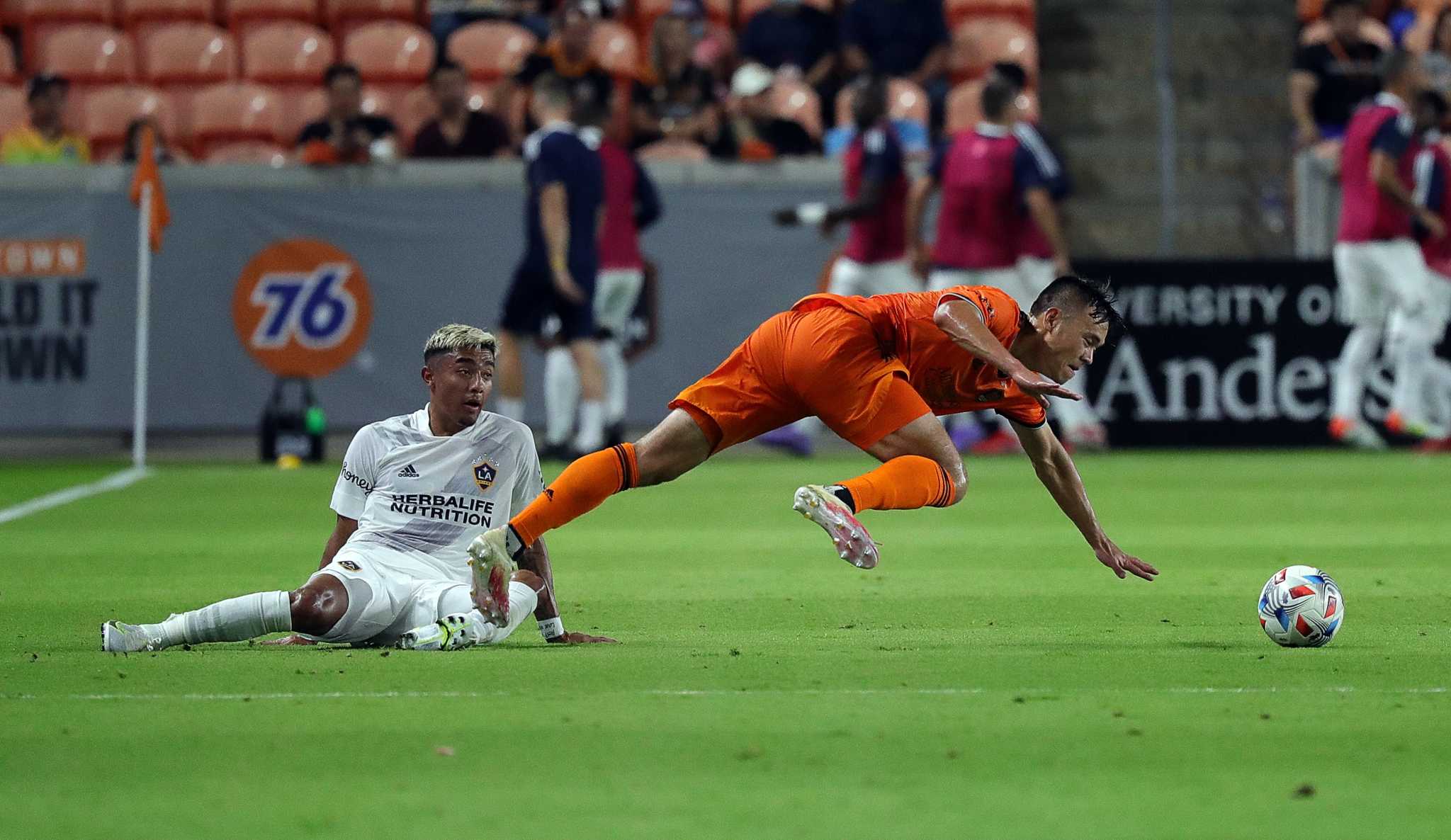 Dynamo's momentum stalls in 3-0 loss to Galaxy