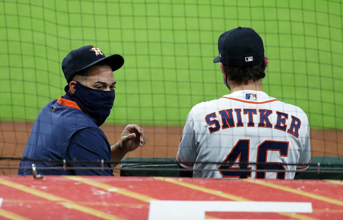 The men behind the Astros’ success on offense: Troy Snitker and Alex ...