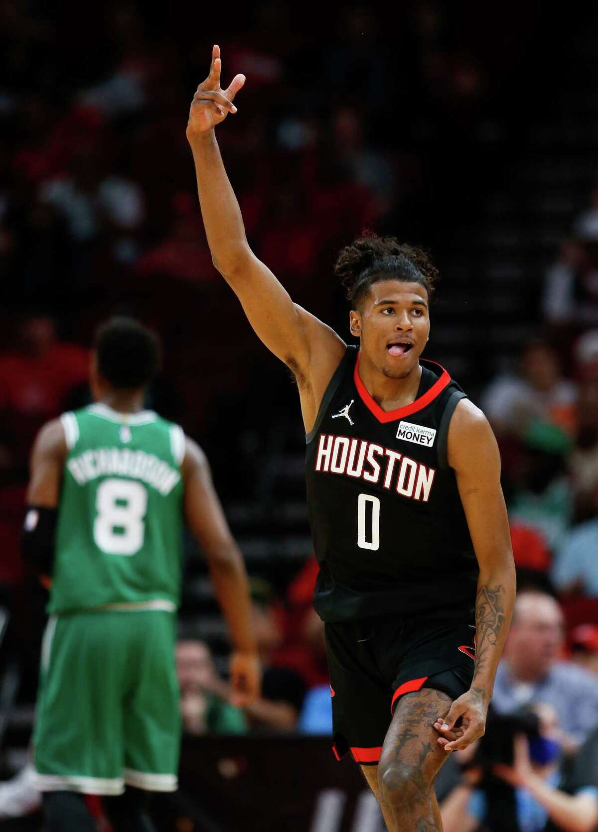 Jalen Green has record-setting night in Rockets' loss to Celtics