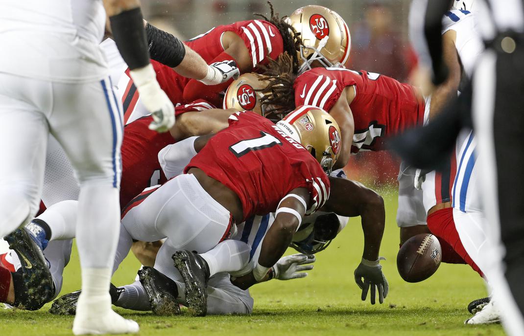 Missing ingredient in 49ers’ recipe for creating turnovers? Just add water