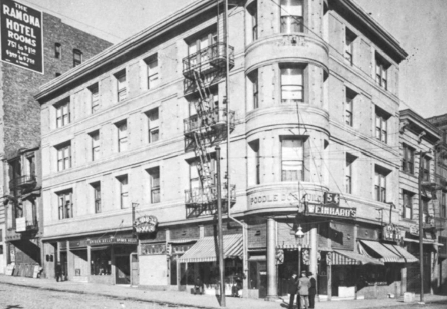 The Old Poodle Dog restaurant was among San Francisco's biggest scandals