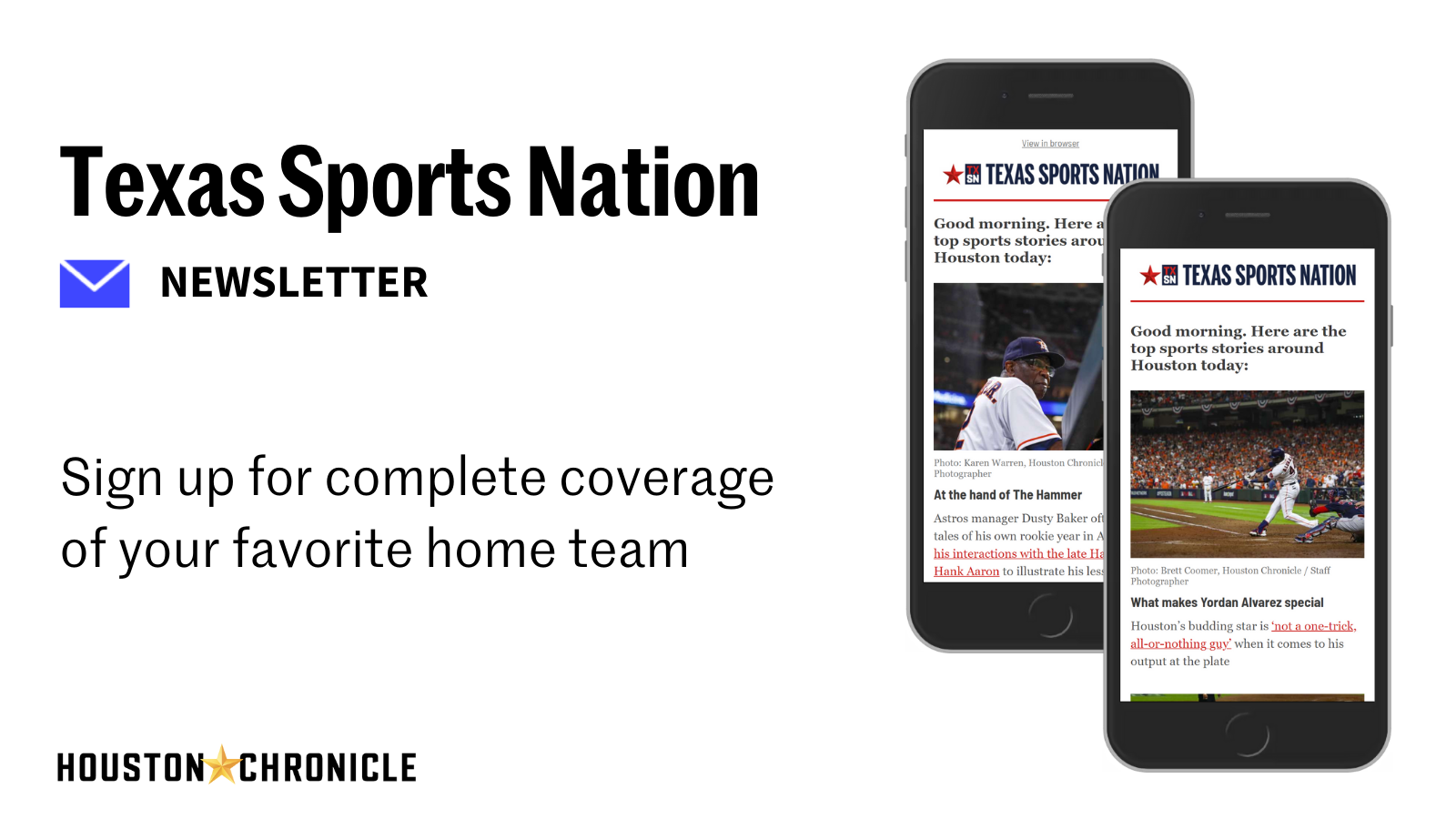 Texas Sports Nation | Newsletter - Houston Chronicle
