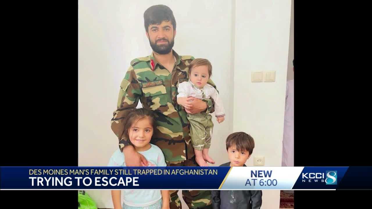 'They are living in fear': Iowa man's family still trapped in Afghanistan