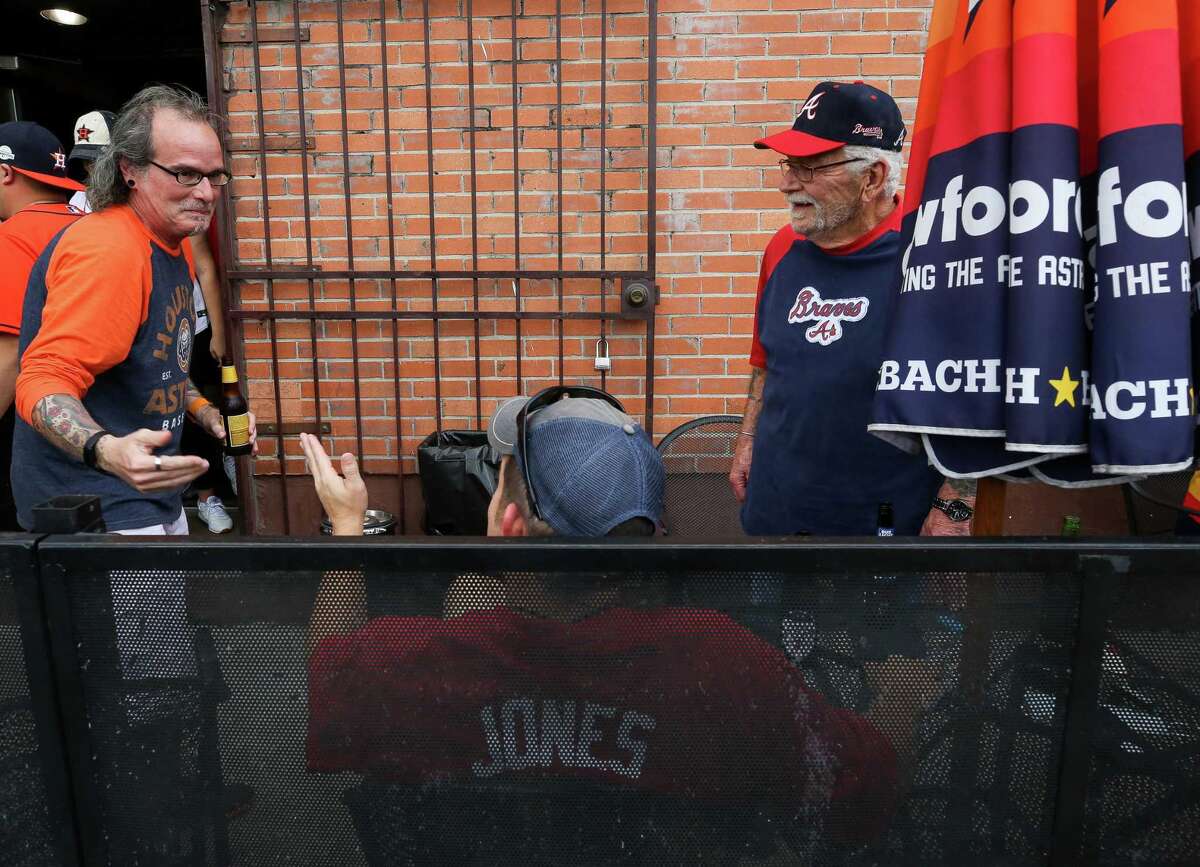 Bouyant Houston fans show their fierce devotion to the Astros