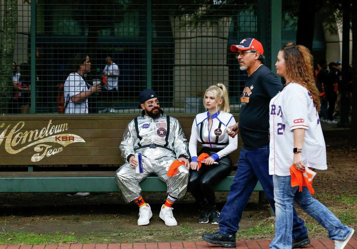 Bouyant Houston fans show their fierce devotion to the Astros