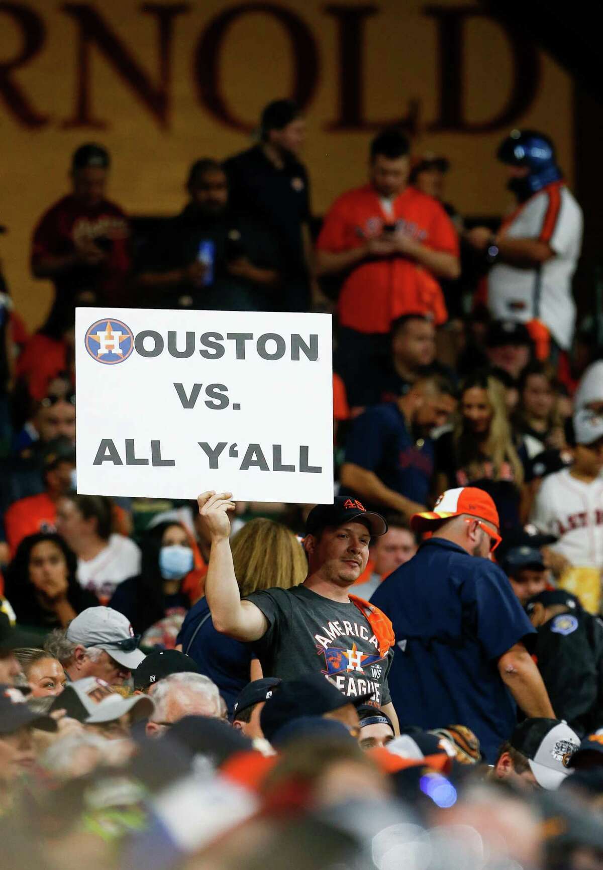 Bouyant Houston fans show their fierce devotion to the Astros