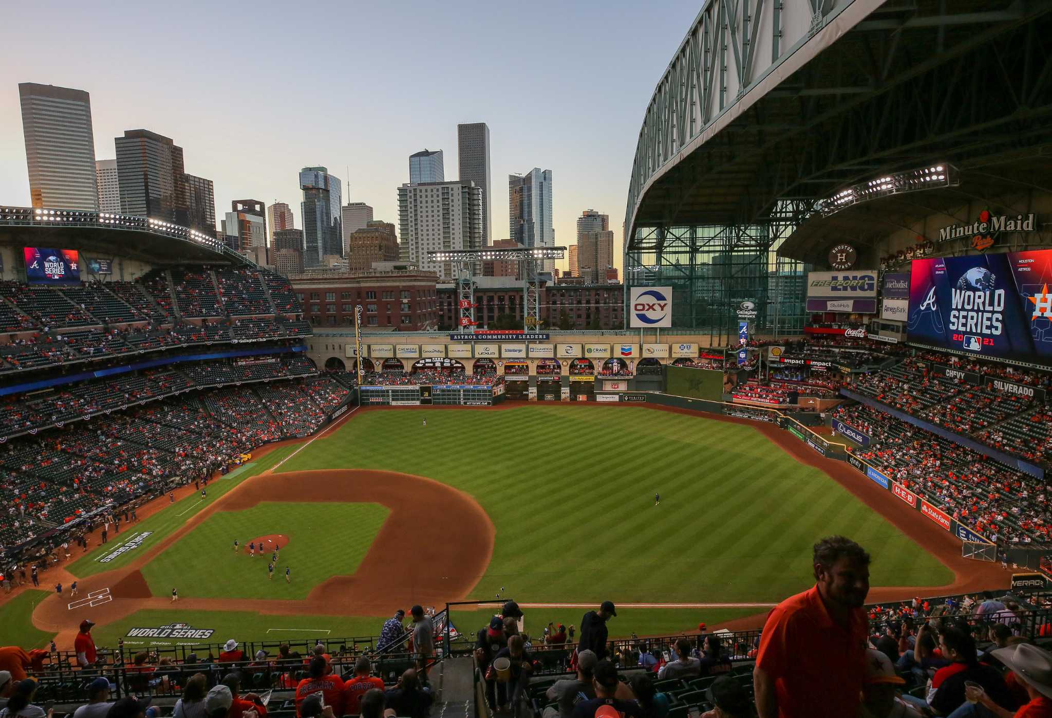 Minute Maid Park Roof To Be Open For World Series Game 6 Minute Maid Park Roof To Be Open For World Series Game 6