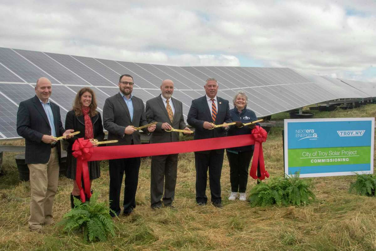Troy's old dump home to new solar array