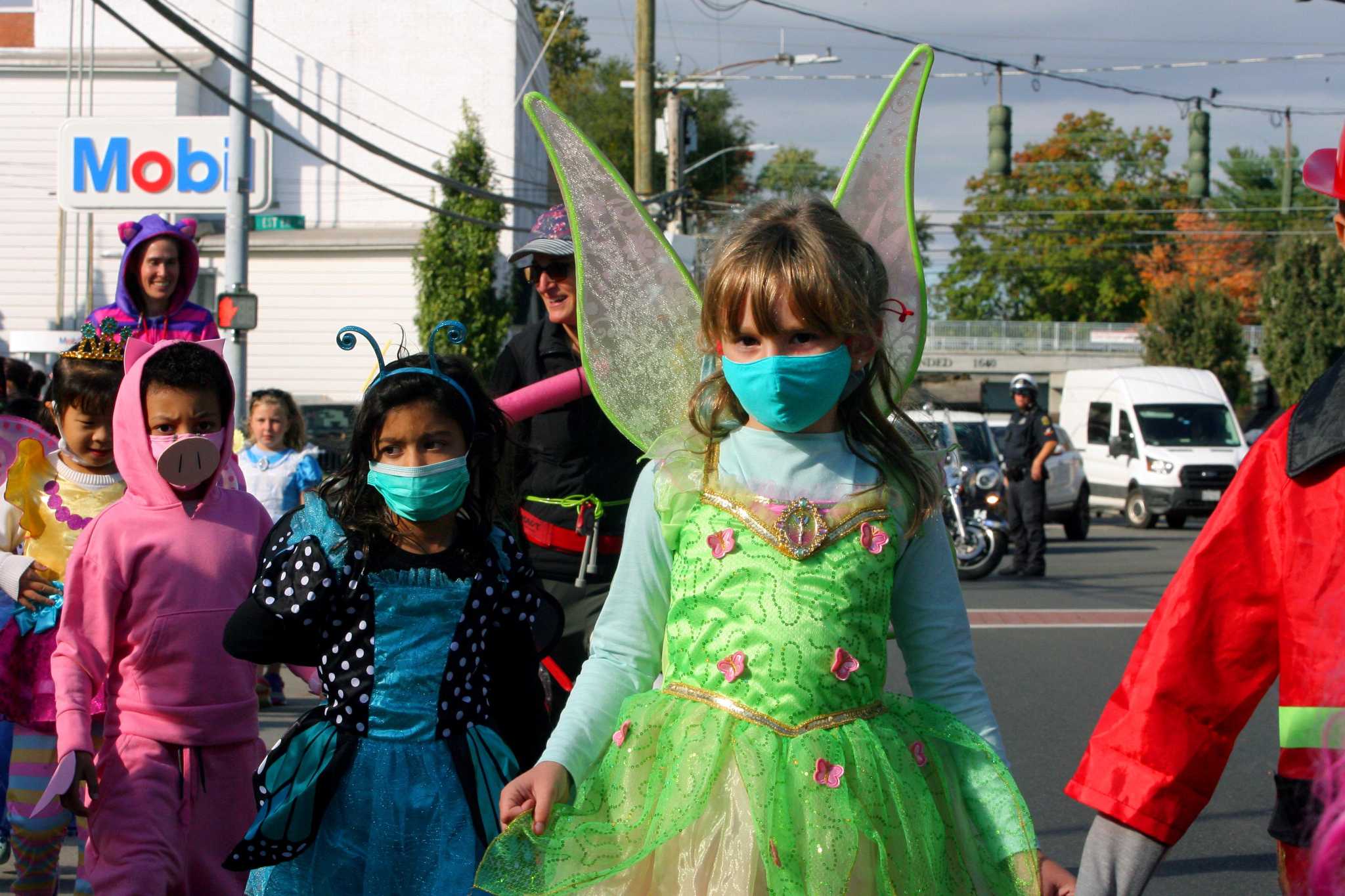 In photos: Costumed kids march through Old Greenwich for Halloween Parade