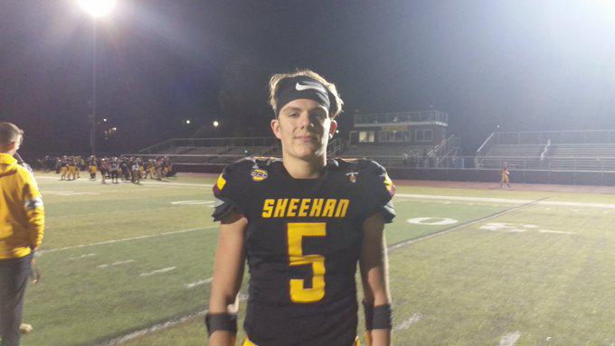 Shook rushes for 306 yards, 4 TDs, to lead Sheehan football past Hillhouse