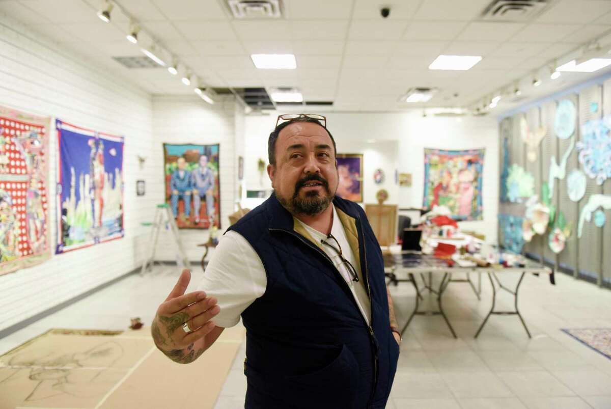 Chilean artist finds inspiration in COVID-19 and his native country for ...