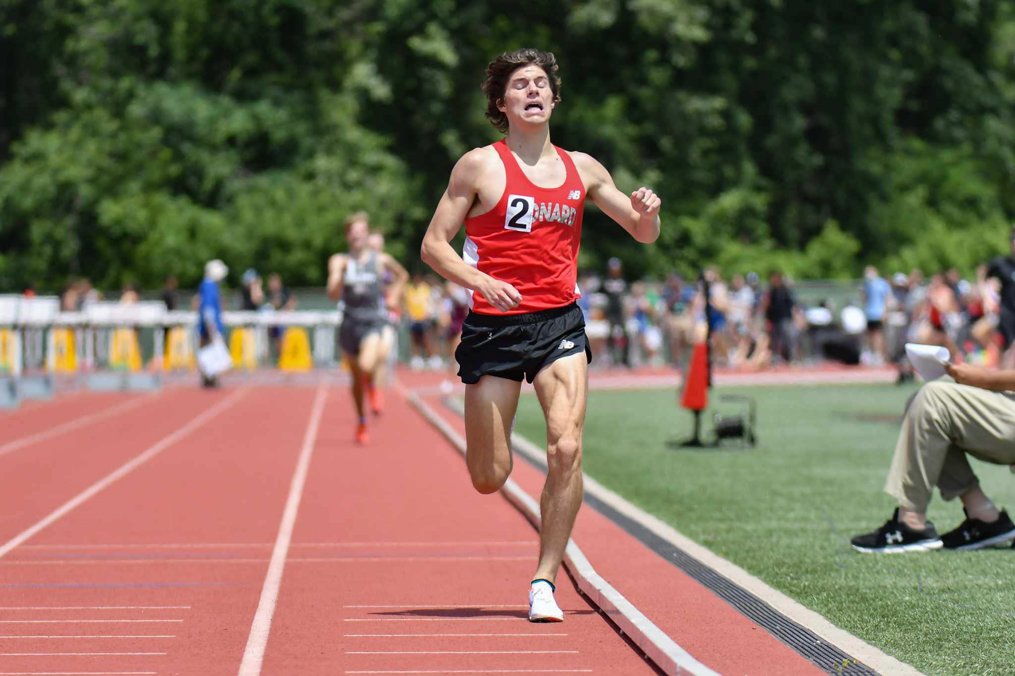 Gavin Sherry’s high school track career ends prematurely due to injury