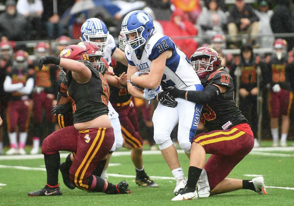 Top-ranked Darien football team throttles No. 2 St. Joseph behind ...