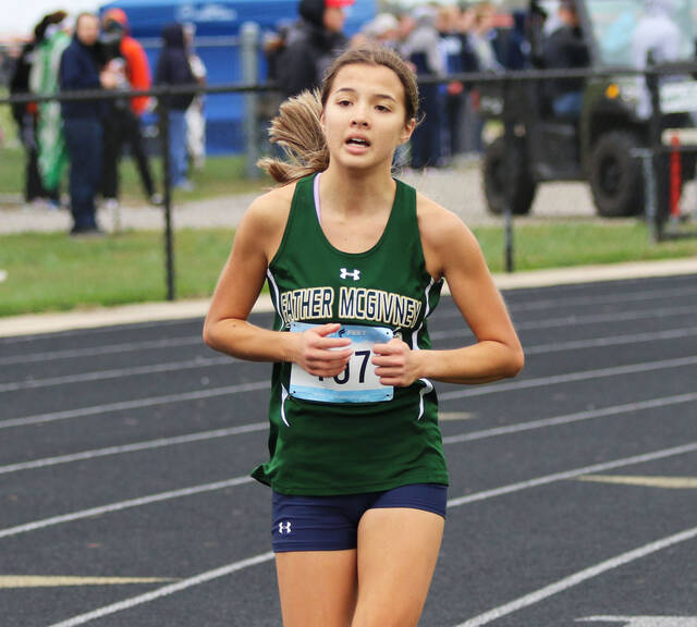 Rybak collapses, but finishes to help get Father McGivney to state