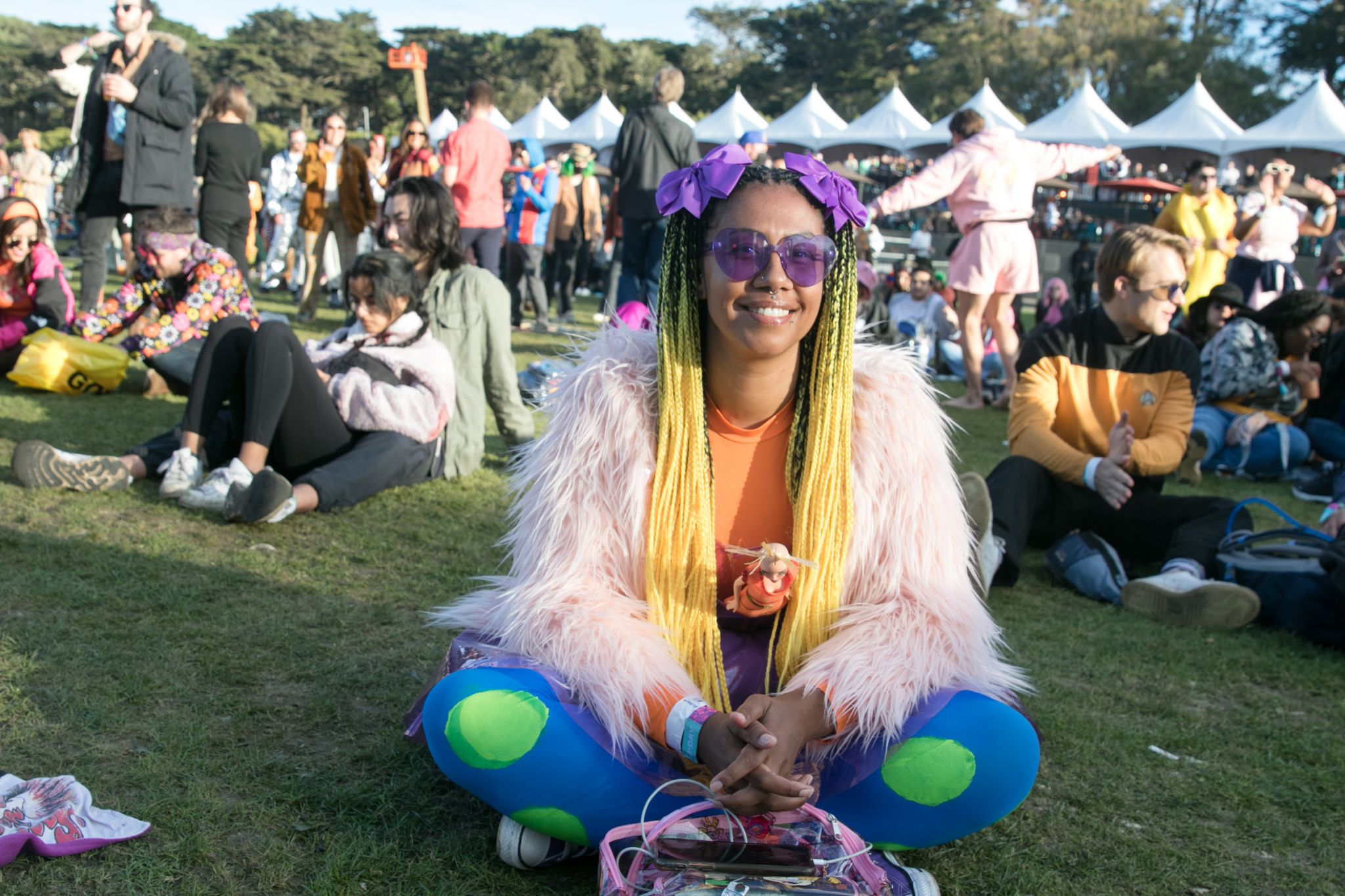 Get the SF weather forecast for the Outside Lands festival