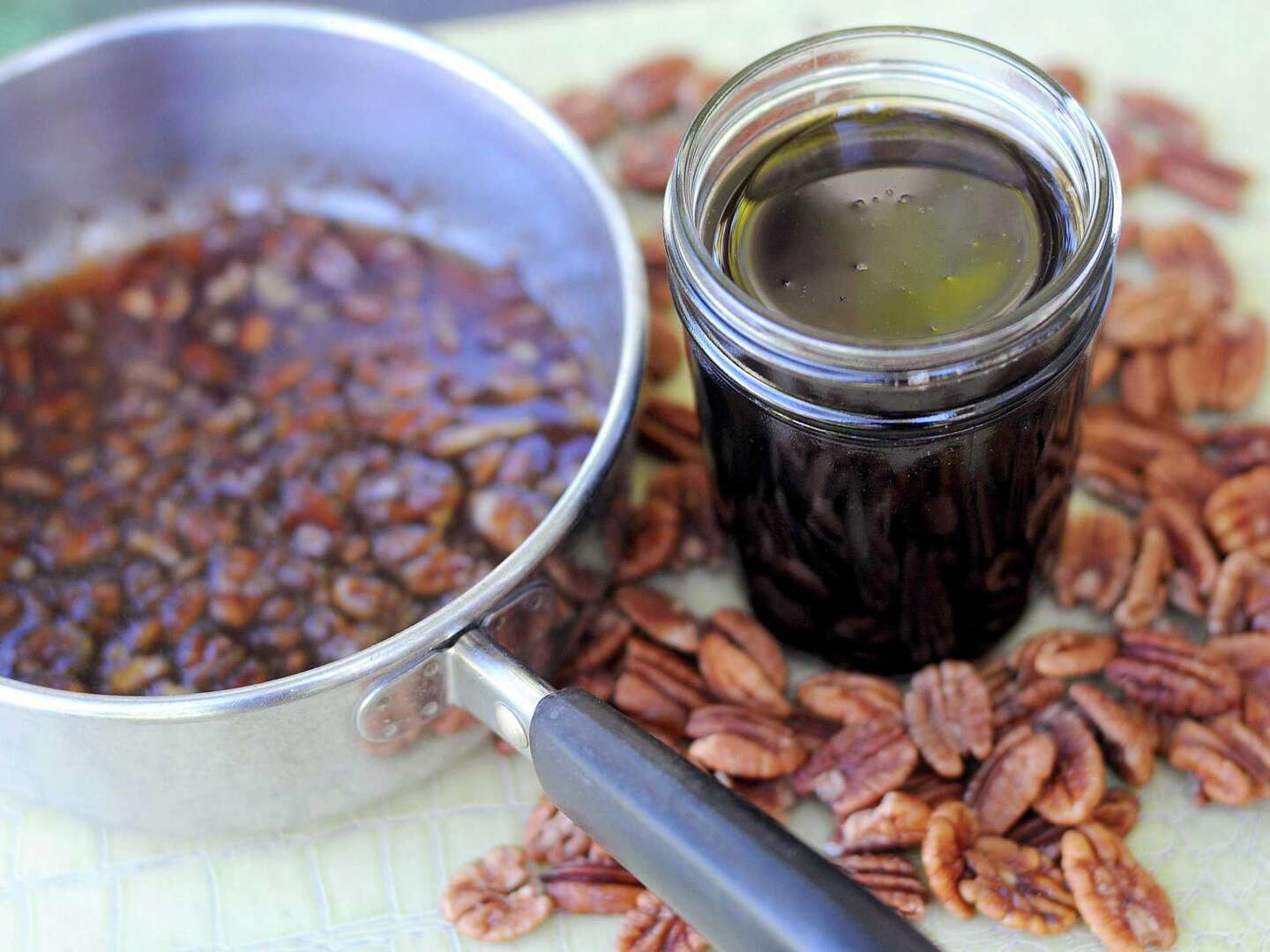 Buh-bye, Yankee maple syrup. Pecan syrup is the syrup of choice for ...