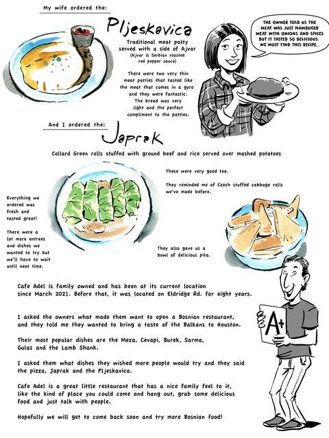 Houston's Cafe Adel impresses with robust Bosnian flavors