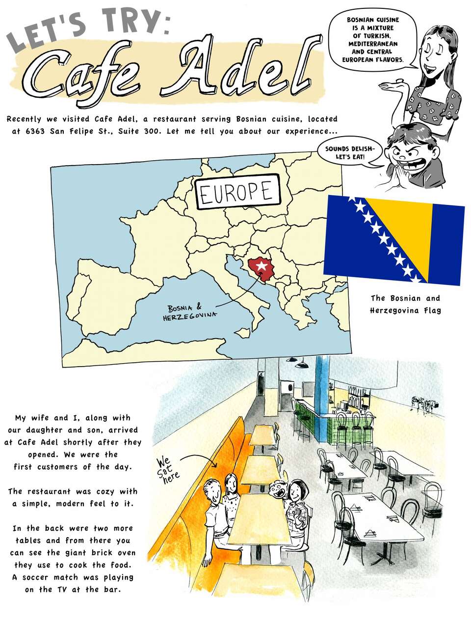 Houston's Cafe Adel impresses with robust Bosnian flavors