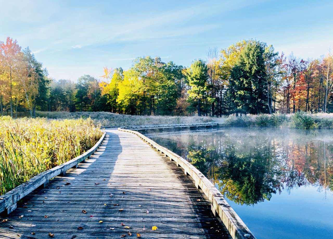 A crisp morning for 18