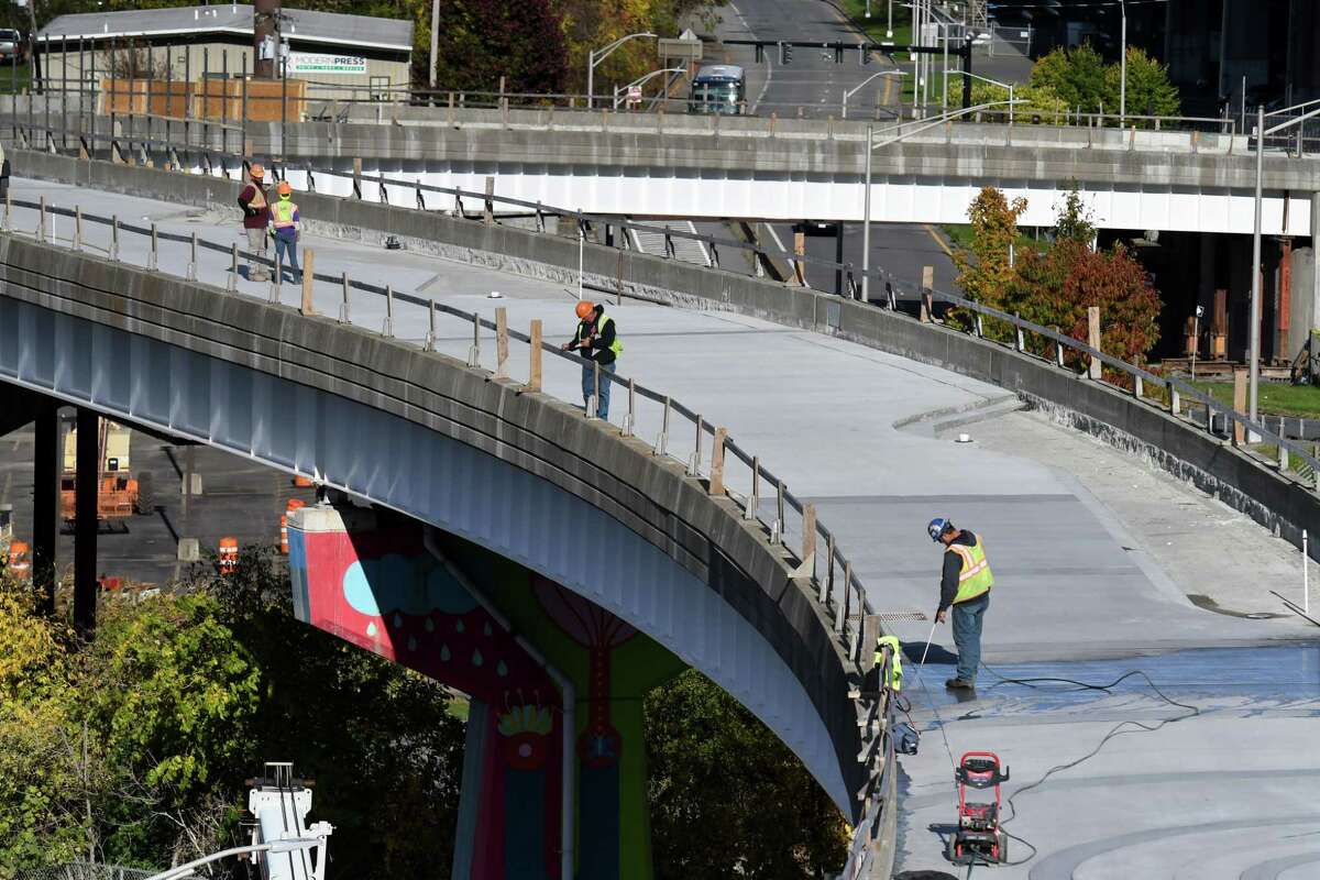 Albany's elevated Skyway park should be completed in December