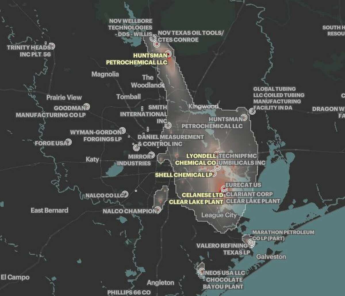 ProPublica mapped cancer-causing pollution facilities in Houston. Here ...