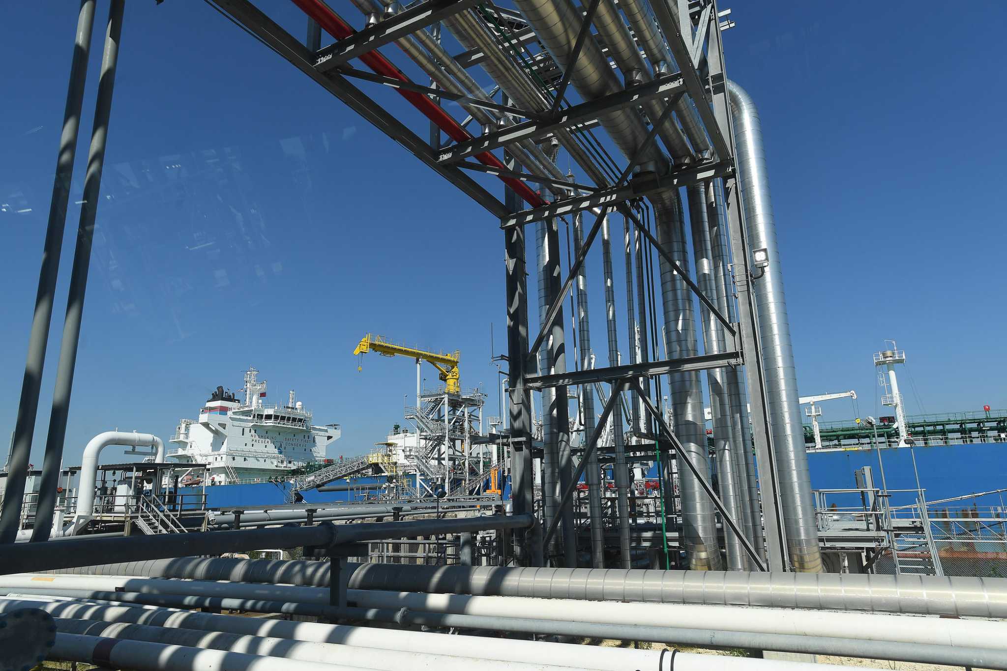Get a rare look inside Energy Transfer’s Nederland Terminal