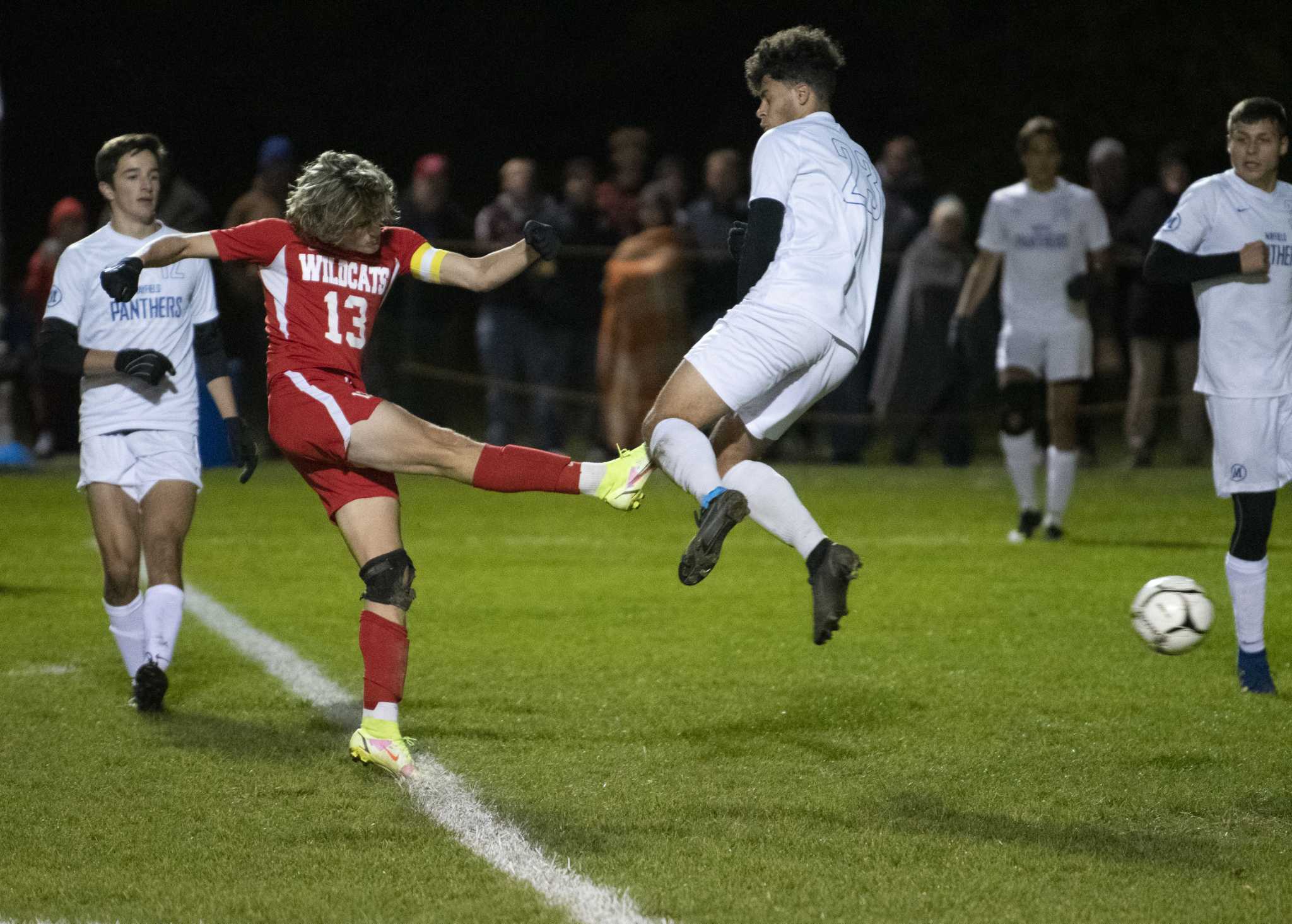 Maple Hill boys' soccer perseveres for state semifinal win over Maple Grove
