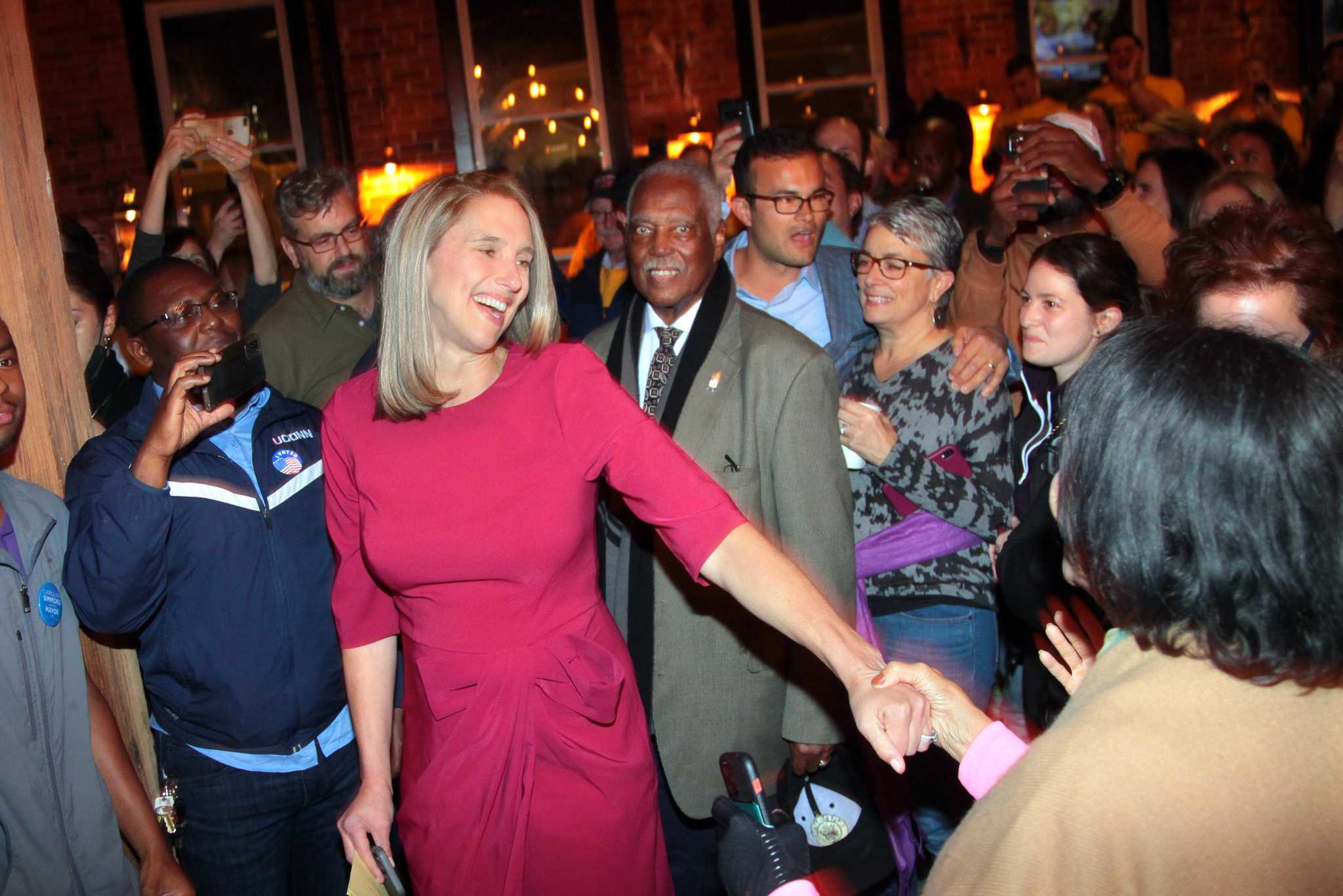 Caroline Simmons wins Stamford mayoral election as Bobby Valentine concedes
