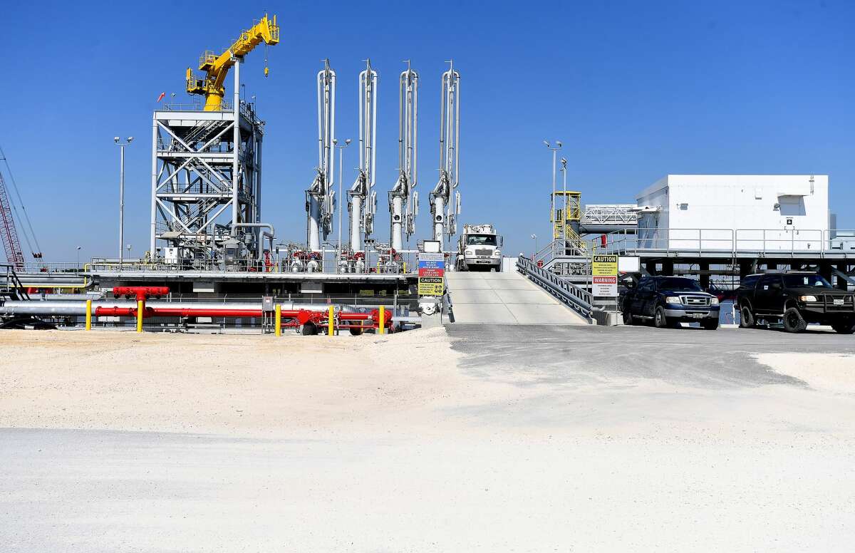 Get a rare look inside Energy Transfer’s Nederland Terminal