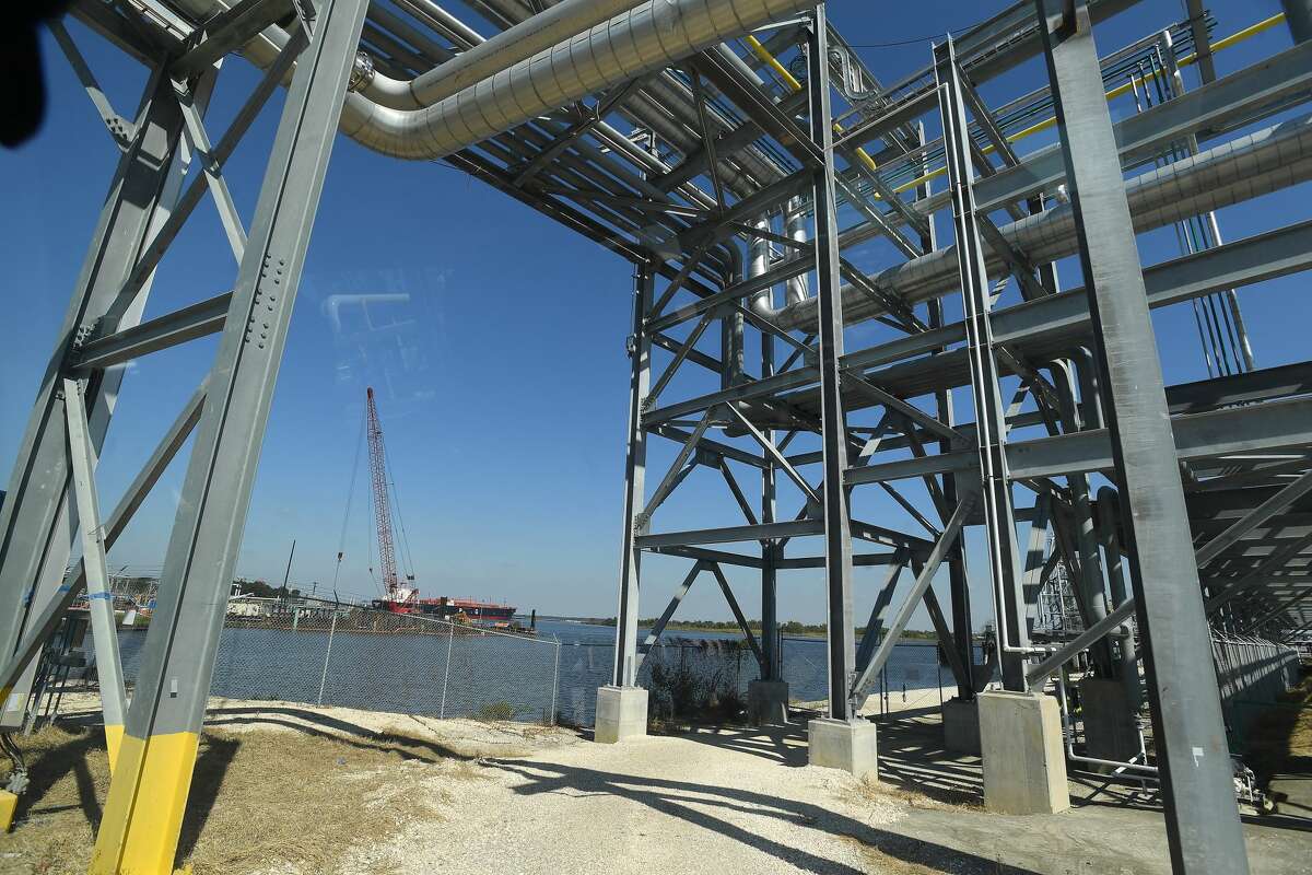 Get a rare look inside Energy Transfer’s Nederland Terminal