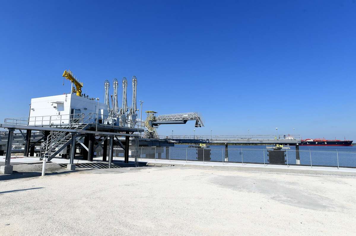 Get a rare look inside Energy Transfer’s Nederland Terminal