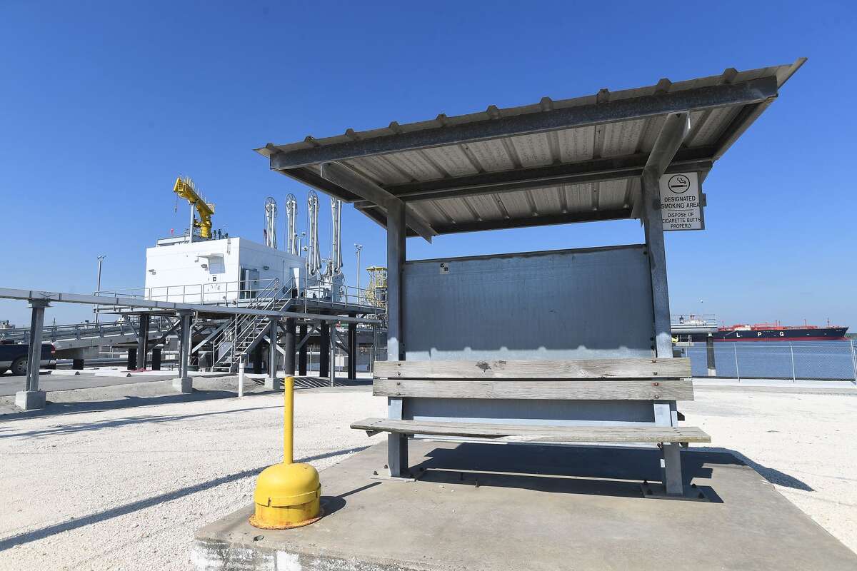 Get a rare look inside Energy Transfer’s Nederland Terminal