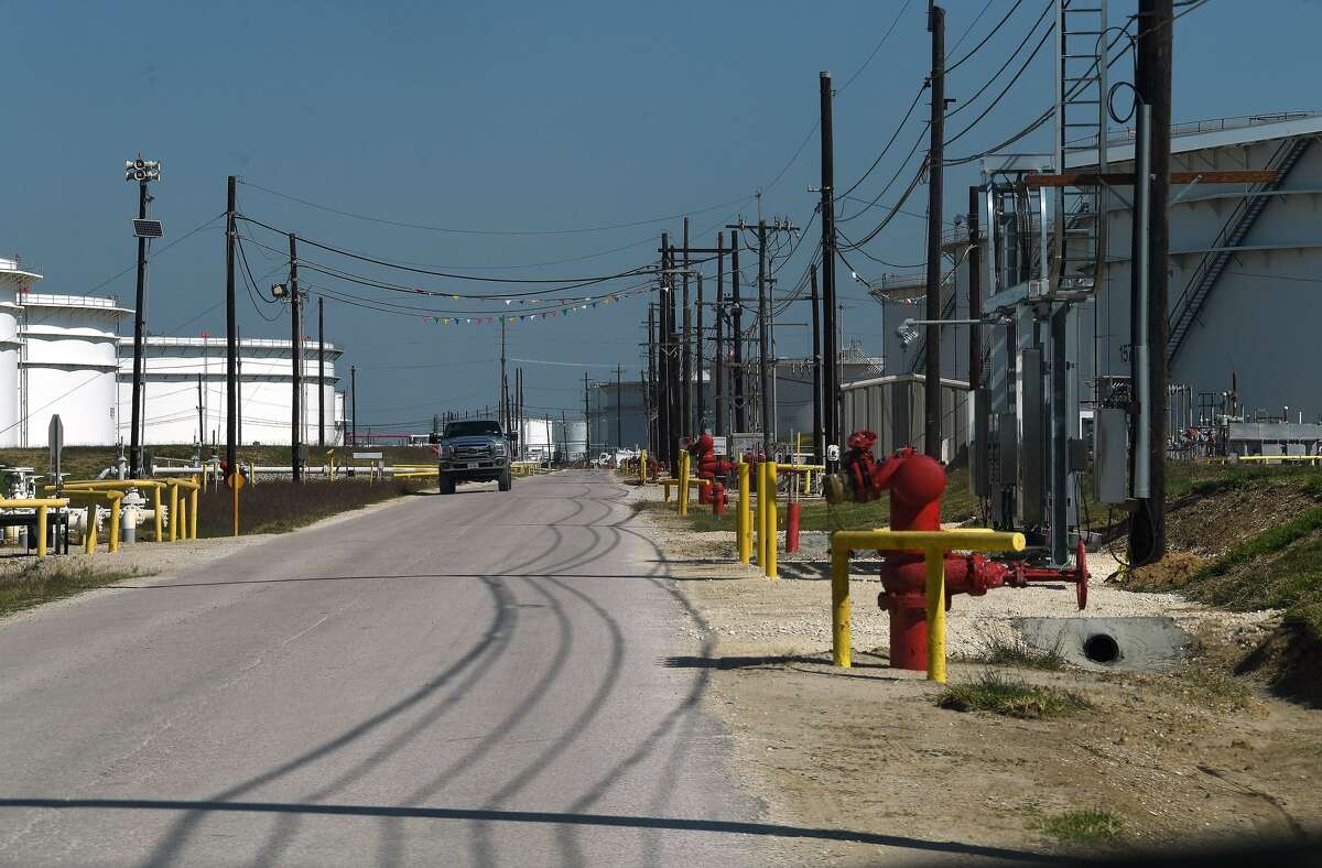 Get a rare look inside Energy Transfer’s Nederland Terminal