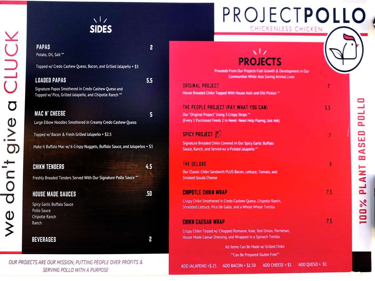 Vegan ‘chicken’ sandwiches at Project Pollo’s San Antonio food truck ...